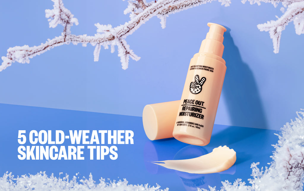 Cold Weather Skincare Tips for People With Acne | Peace Out Skincare