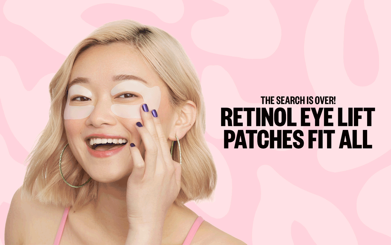 Retinol Eye Lift Patches - Made To Fit Everyone | Peace Out Skincare