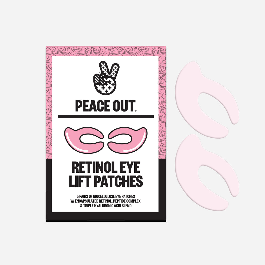 Retinol Eye Lift Patches | Peace Out Skincare