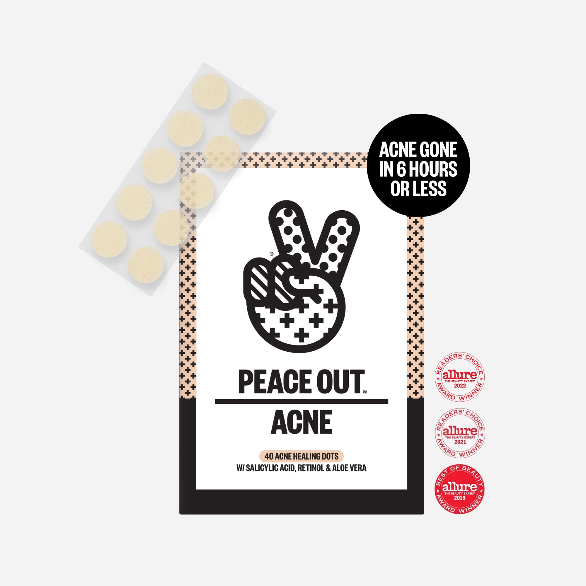 Acne Dots (OFFICIAL) - 20 Pack | Peace Out Skincare | Peace Out Skincare